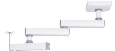 China Siruismed Medical Double Arm Pendant 340 Degree Rotation 80 kg Load Capacity for sale