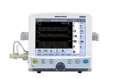 China ICU Ventilator R55 Portable Electric ICU Ventilator for Adult 12.5kg 100-240V for sale