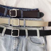 China Eco Friendly Fabric Women Belt 3.0cm Width 120cm Length Custom Logo for sale