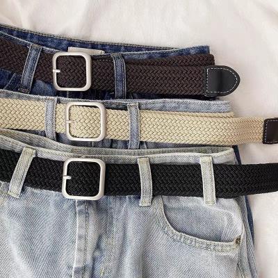China Eco Friendly Fabric Women Belt 3.0cm Width 120cm Length Custom Logo for sale