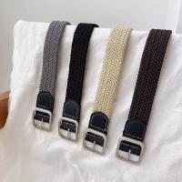 China Eco Friendly Fabric Women Belt 3.0cm Width 120cm Length Custom Logo for sale