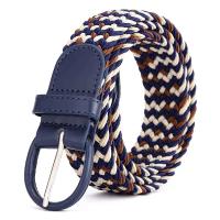 China Custom Fabric Leather Web Belt 110cm for Women 100pcs MOQ Luxury Designer Strap for sale