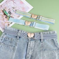 China Luxury Soft Fabric Web Belt 3.5cm Width for Women 115cm Length OEM for sale