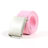 China Unisex 130cm Military Cotton Fabric Belt Web Braided Woven Belt 3.8cm Width for sale