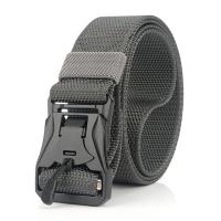 China Tactical Nylon Belt with Magnetic Buckle 125cm Zinc Alloy for Outdoor Training for sale