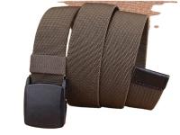 China Army Webbing Woven Nylon Belt 3.8CM Plain Elasticated Woven Belt for sale