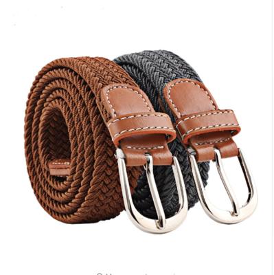 China Knitted Rope Stretch Elastic Belt Fabric Braided 145cm for sale