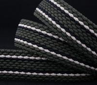 China Unisex Braided Elastic Woven Belt 90cm Stretch Zinc Alloy Buckle for Men Women for sale