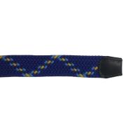 China Custom Woven Elastic Belt 3.4cm Polyester Rubber Braided Belt for Men OEM Logo for sale