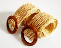China OEM Elastic Stretch Waist Belt for Women 120cm Length 6cm Width Braided Cinch Belt for sale
