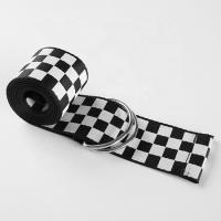 China Pin Buckle Polyester Webbing Belt 3.8cm Width 130cm Length Custom Color for sale