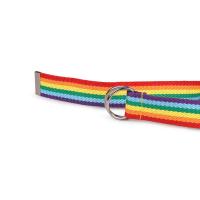 China Unisex Canvas Web Belt 3.8cm Polyester Webbing with Iron Pin Buckle 130cm for sale