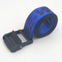 China Pin Buckle Cotton Fabric Belt 130cm Polyester Webbing Belt Iron Jeans for sale
