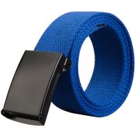 China Unisex Military Nylon Canvas Belt 130cm Heavy Duty Web Belt with Iron Pin Buckle for sale