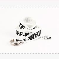 China Unisex Military Style Canvas Webbing Belt 3.8cm Width 130cm Length Polyester for sale