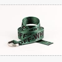 China Unisex Military Style Canvas Webbing Belt 3.8cm Width 130cm Length Polyester for sale