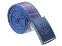 China Outdoor Cotton Canvas Belt 3.8x120cm Military Style Woven Webbing with Metal Buckle for sale