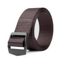 China Custom Tactical Canvas Web Belt with Quick Release Buckle 140cm Length 3.8cm Width for sale