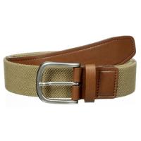 China Cotton Leather Knitted Belt 3.2cm Canvas Web Belt Polyester for sale