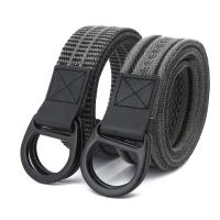 China Custom Tactical Nylon Belt with Quick Release Buckle 3.8cm Width 120cm Length for sale