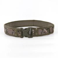 China Custom Nylon Tactical Duty Belt 5.5cm Width Quick Release Resin Buckle 120cm for sale