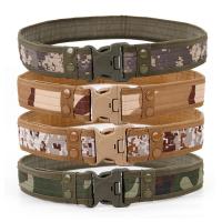 China Custom Nylon Tactical Duty Belt 5.5cm Width Quick Release Resin Buckle 120cm for sale
