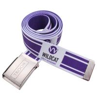China Custom Tactical Military Uniform Belt 120cm Navy Webbing with Logo Zinc Alloy Buckle for sale
