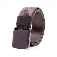 China Resin Woven Canvas Fabric Web Belt 110cm Buckle Tactical Battle Belt for sale