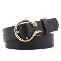 China OEM Custom PU Leather Women Wide Waist Belt 3.0cm 90-120cm Eco Friendly for sale