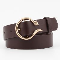 China OEM Custom PU Leather Women Wide Waist Belt 3.0cm 90-120cm Eco Friendly for sale