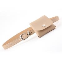 China Small Pouch Pu Leather Belts Bag Waist Purse Removable for sale