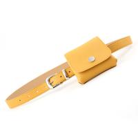 China Small Pouch Pu Leather Belts Bag Waist Purse Removable for sale