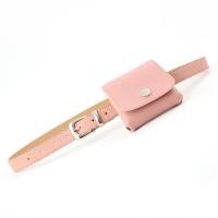 China Small Pouch Pu Leather Belts Bag Waist Purse Removable for sale