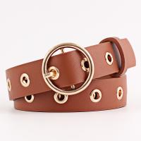 China Hollow Out Designer Women Belt 2.6cm Width Zinc Alloy Buckle Eco Friendly for sale