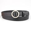 China Trouser Punk Pu Leather Belts 90cm O Ring Buckle Belt for sale