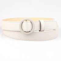 China Trouser Punk Pu Leather Belts 90cm O Ring Buckle Belt for sale