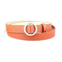 China Trouser Punk Pu Leather Belts 90cm O Ring Buckle Belt for sale