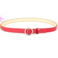 China Trouser Punk Pu Leather Belts 90cm O Ring Buckle Belt for sale