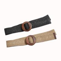 China Webbing 4.8cm Width Invisible Elastic Belt Buckleless  Clothing Braided for sale
