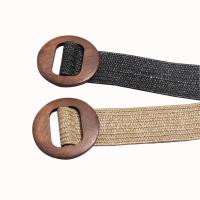 China Webbing 4.8cm Width Invisible Elastic Belt Buckleless  Clothing Braided for sale