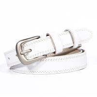 China 2.5cm Wide Women's Fake Leather Belt 120cm Length Eco-Friendly Custom Logo for sale