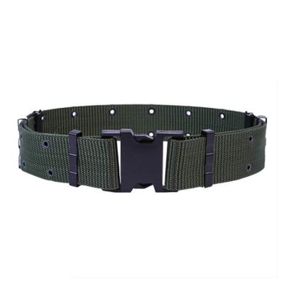 China Custom Nylon Army Webbing Tactical Belt 5.5cm Width 100-135cm Length Eco-Friendly for sale