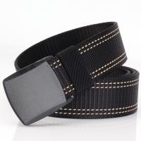 China Eco-Friendly Canvas Military Webbing Belt 120cm 3.8cm Width Custom Logo OEM for sale
