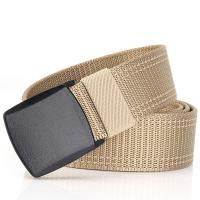 China Eco-Friendly Canvas Military Webbing Belt 120cm 3.8cm Width Custom Logo OEM for sale