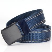 China Eco-Friendly Canvas Military Webbing Belt 120cm 3.8cm Width Custom Logo OEM for sale
