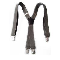 China Children Polyester Elastic Strap Clip 80cm Woven Red Y Back Suspender for sale