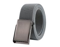 China 3.8cm Elastic Canvas Webbing Belt 120cm Length Casual Men Belt for Jeans Outdoor for sale