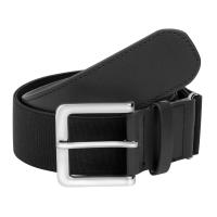 China Unisex 99cm Elastic Fabric Golf Belt with 3.8cm Width Adjustable Waist Stretch Belt for sale