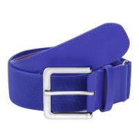 China Unisex 99cm Elastic Fabric Golf Belt with 3.8cm Width Adjustable Waist Stretch Belt for sale
