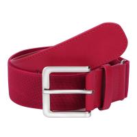 China Unisex 99cm Elastic Fabric Golf Belt with 3.8cm Width Adjustable Waist Stretch Belt for sale